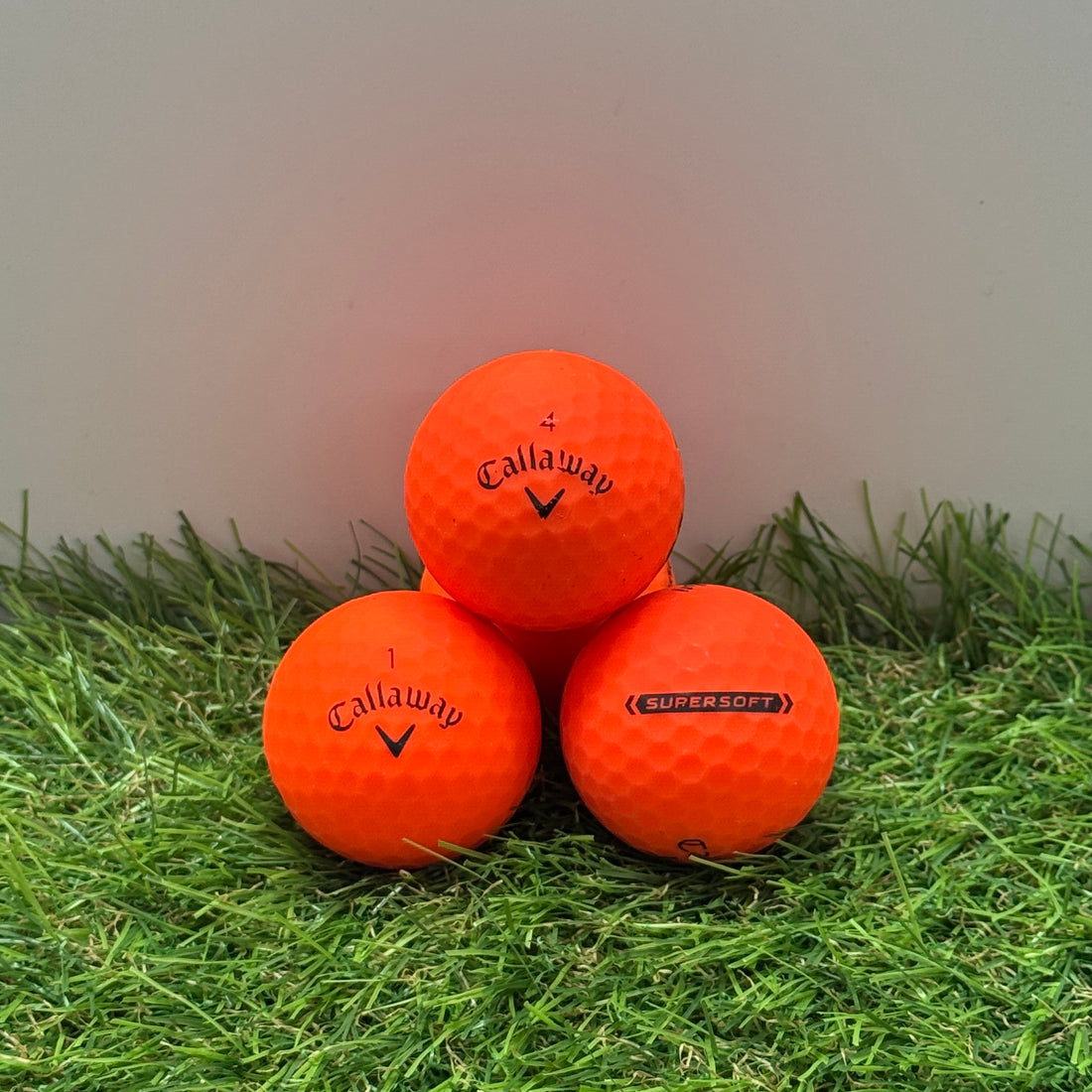 Callaway Supersoft Matte Orange – Manchester Ball Boys