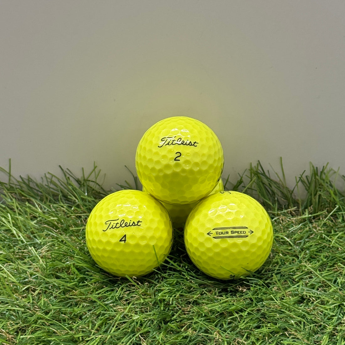 Titleist Tour Speed Yellow – Manchester Ball Boys