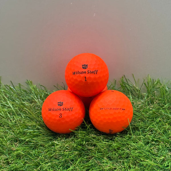 Wilson DX2 Soft Matte Orange – Manchester Ball Boys