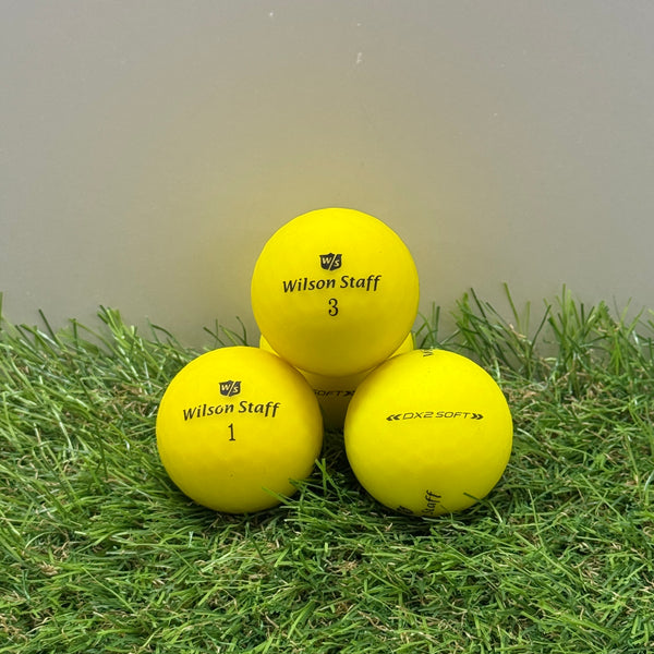 Wilson DX2 Soft Matte Yellow – Manchester Ball Boys